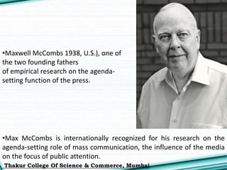 Theories of Mass Communication | PPTX