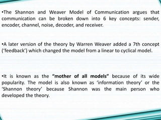 Theories of Mass Communication | PPTX