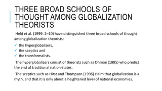 Theories of media globalizaiton | PPT