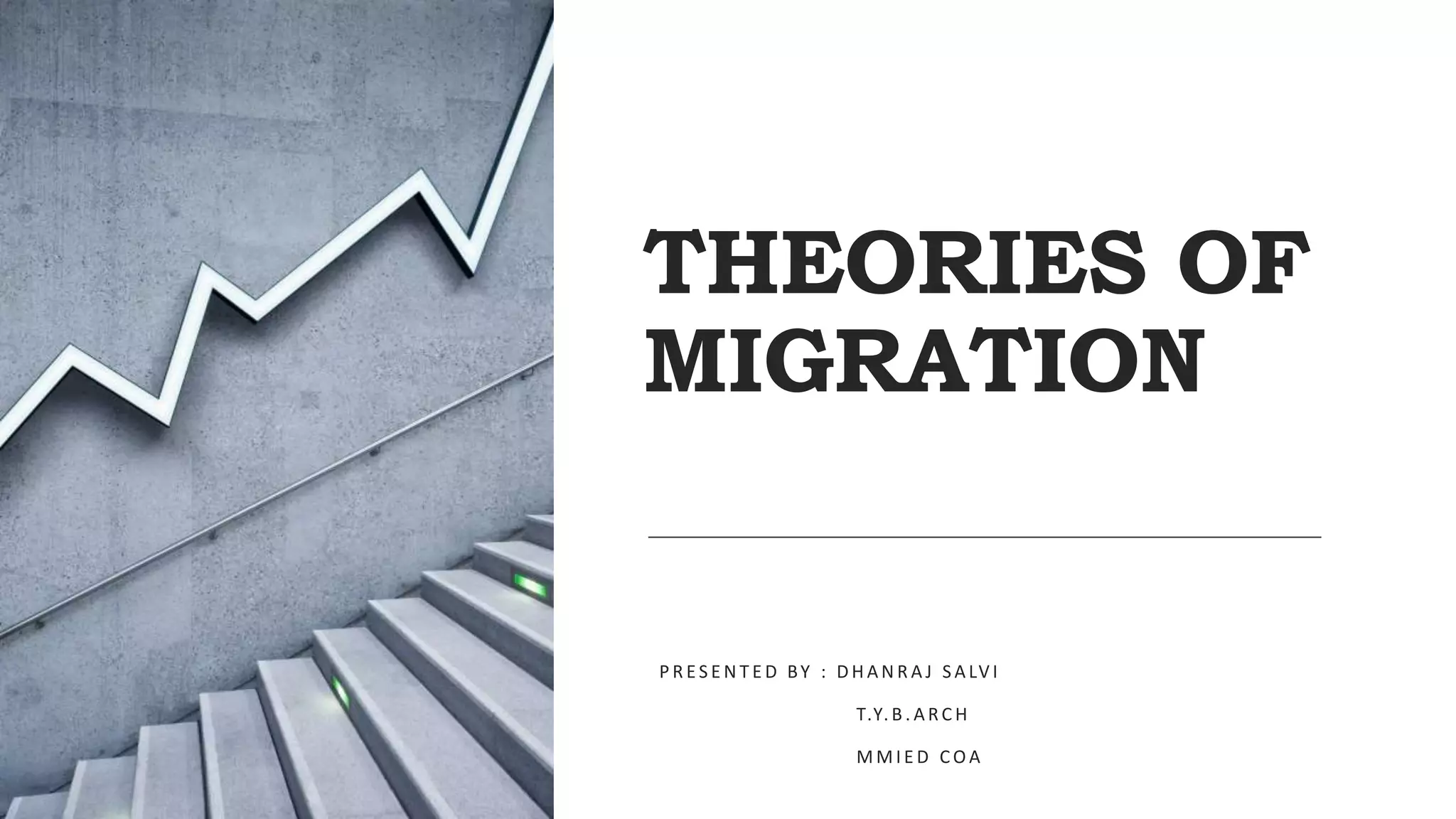 Theories of migration | PPTX