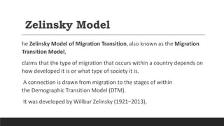 Theories of migration | PPTX | Science
