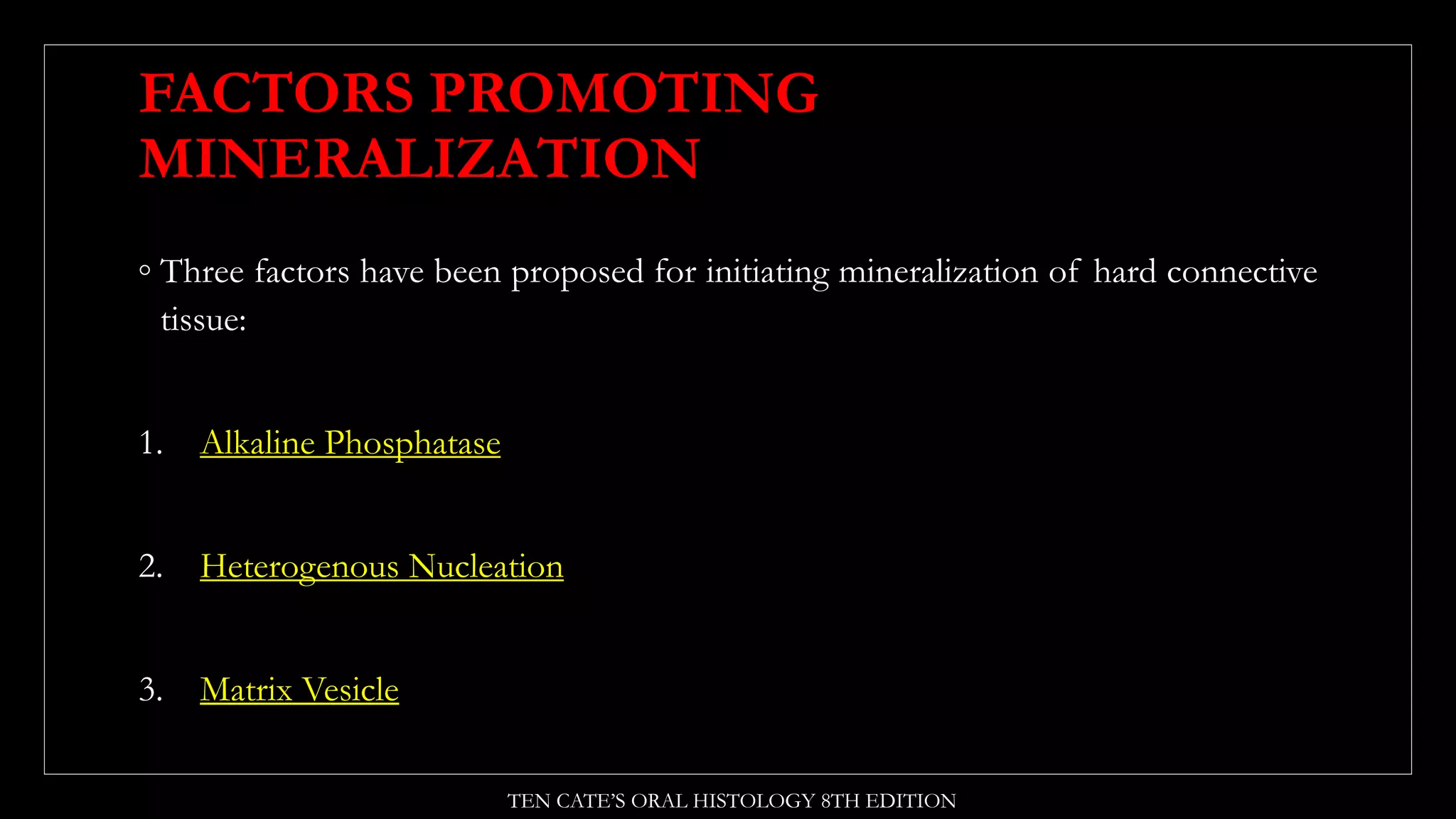Theories of mineralisation | PPTX