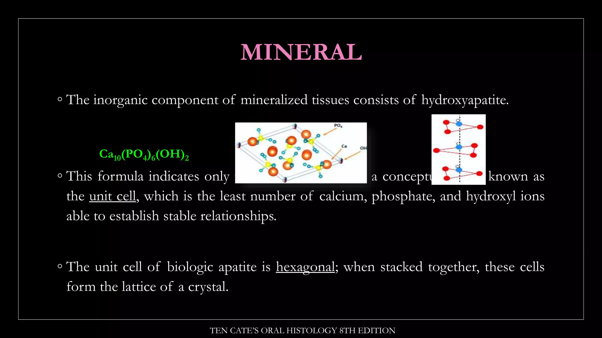Theories of mineralisation | PPTX