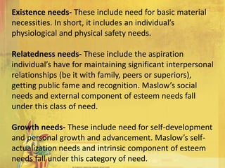 Theories of motivasion | PPT