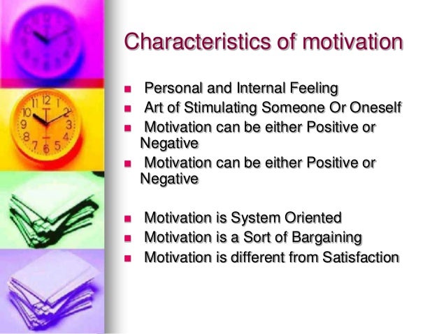 Theories of motivation