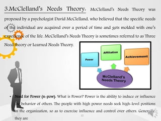 Theories of motivation | PPTX