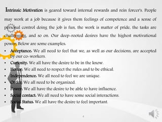 Theories of motivation | PPTX