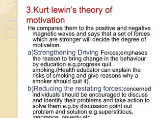 Theories of motivation | PPTX