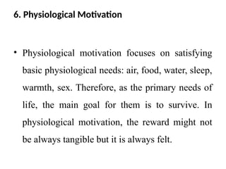 theories of motivation include definition, factors, and theories | PPTX
