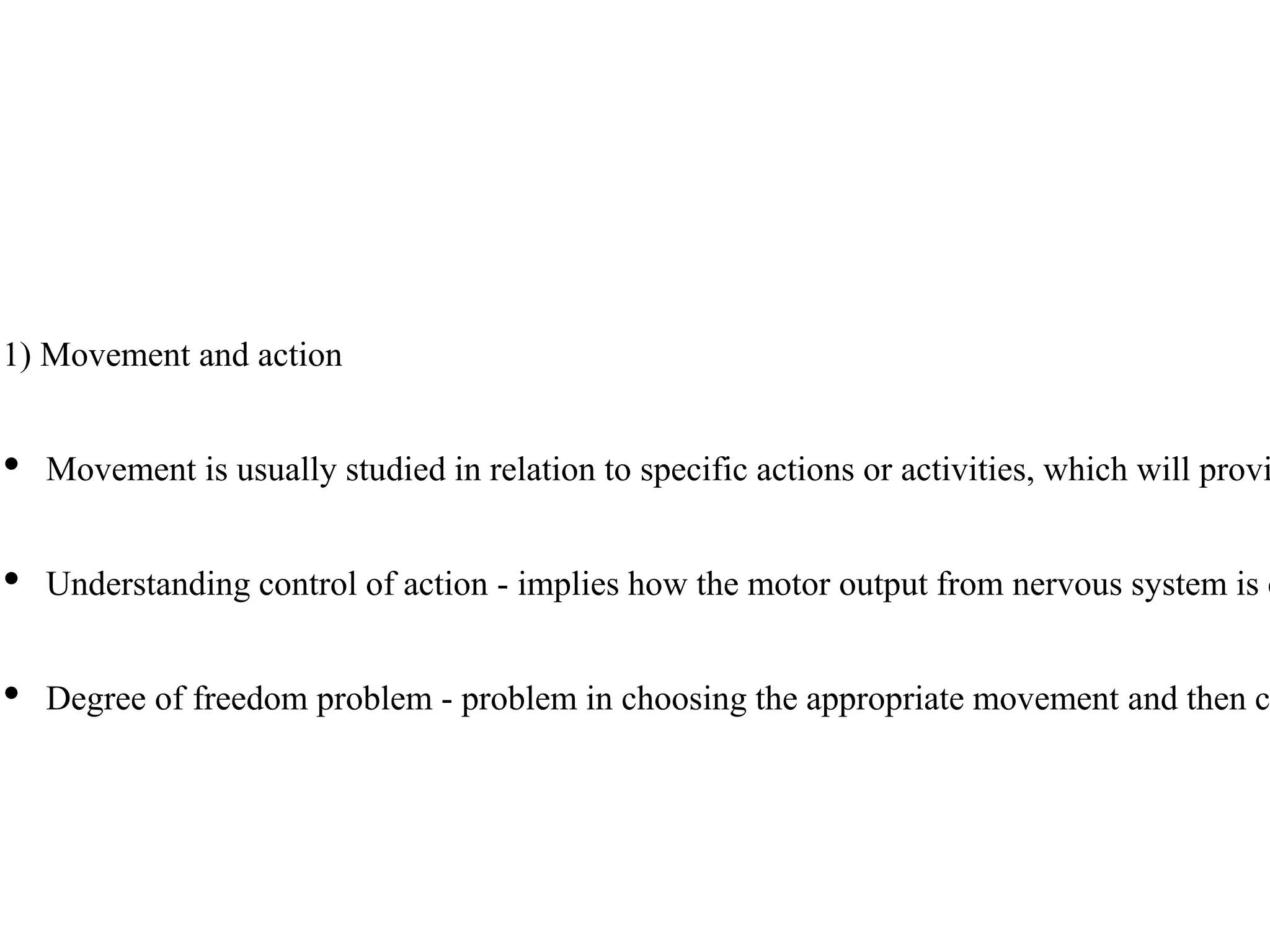 Theories of motor control | PPTX