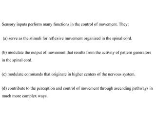 Theories of motor control | PPTX