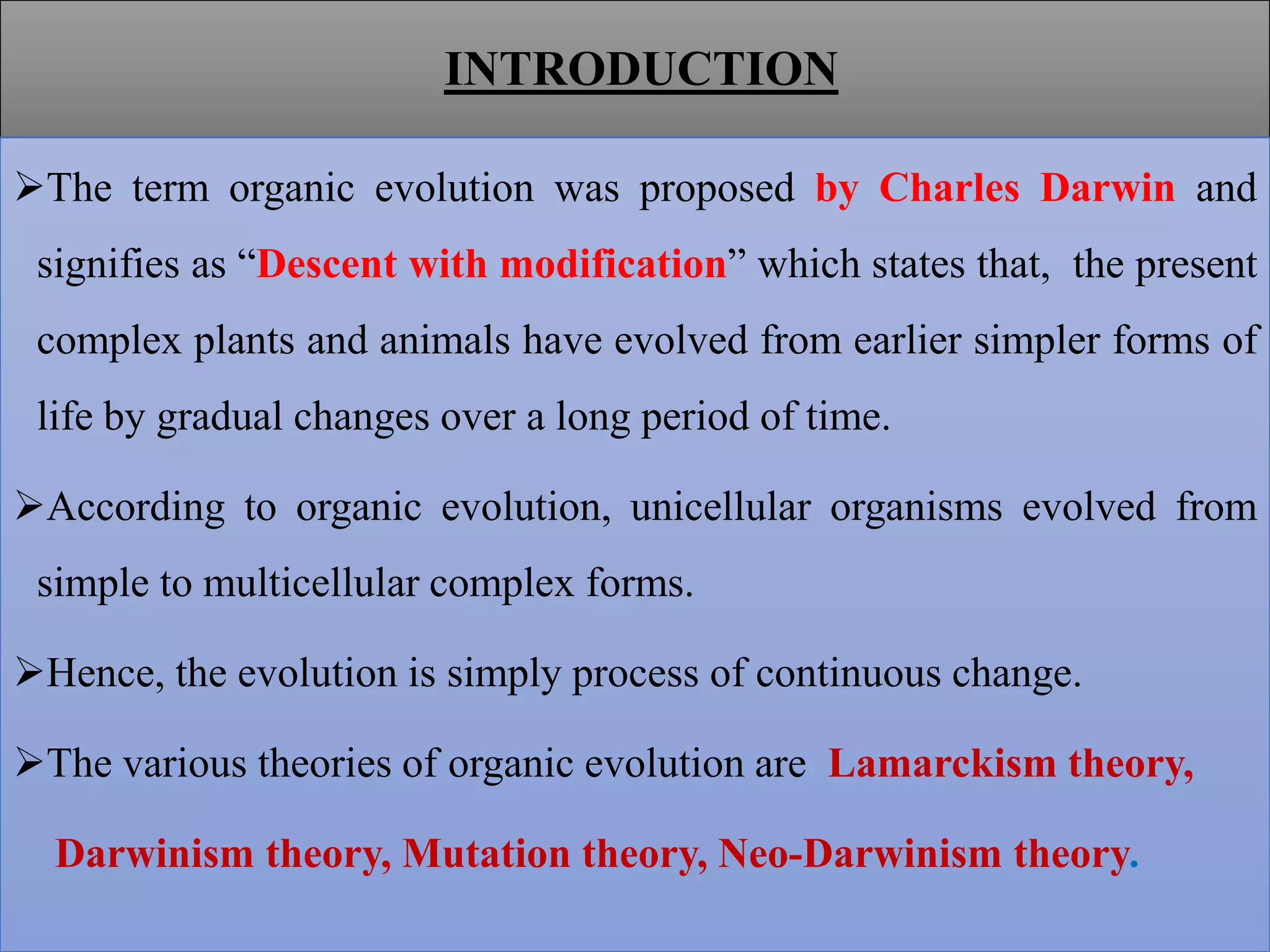 THEORIES OF ORGANIC EVOLUTION NEO-DARWINISM.pdf