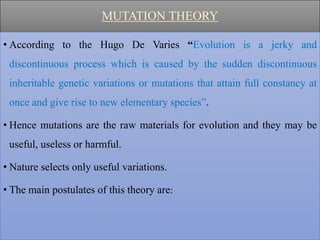 THEORIES OF ORGANIC EVOLUTION NEO-DARWINISM.pdf