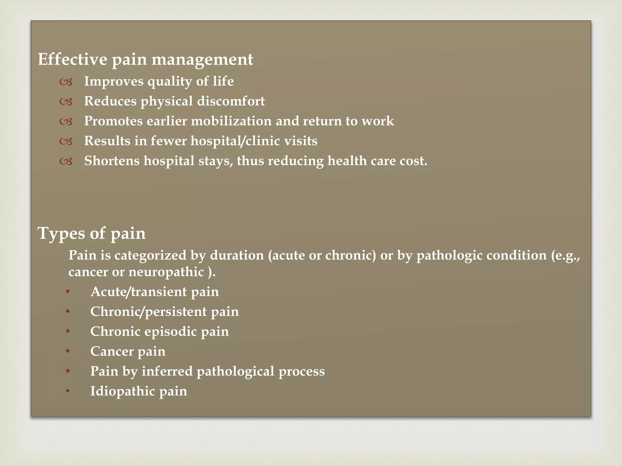 Theories of pain | PPTX