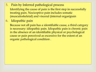 Theories of pain | PPTX