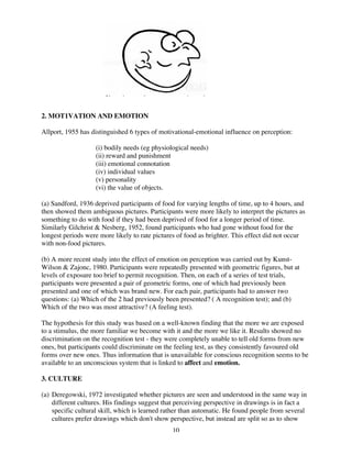Psychology theories_of_perception.pdf notes | PDF