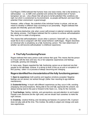 Theories of personality | DOCX