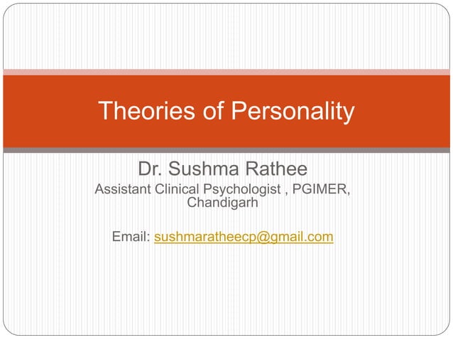 Theories of personality | PPT