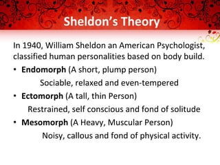 Theories of personality | PPTX