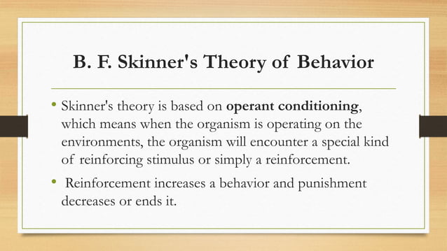 theories of personality behavioral .pptx