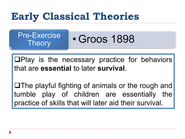 Theories of play | PPTX | Parenting Babies and Toddlers | Parenting