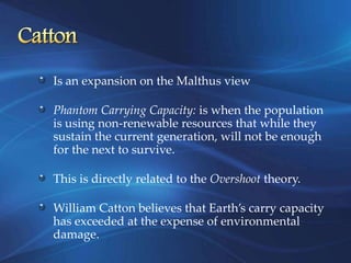 Theories of population | PPTX