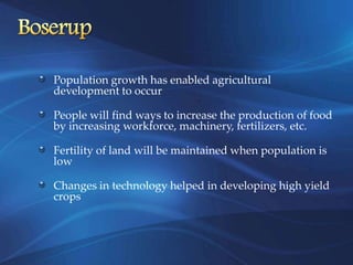 Theories of population | PPTX