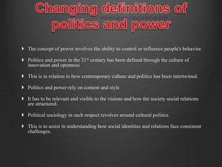 Theories of power | PPTX | Civic affairs | Politics