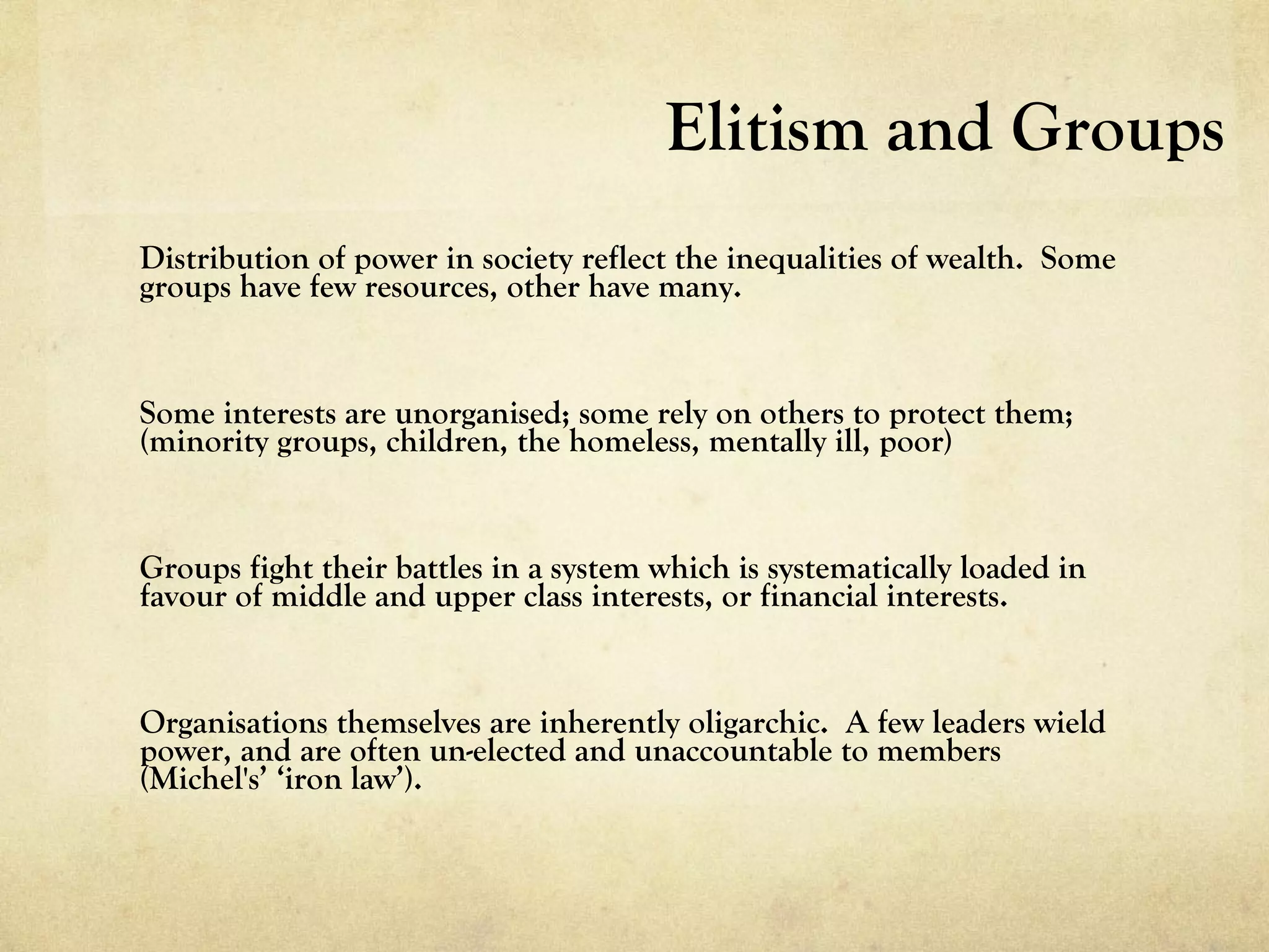 Theories of power 2012 a level conference- john barry | PPT