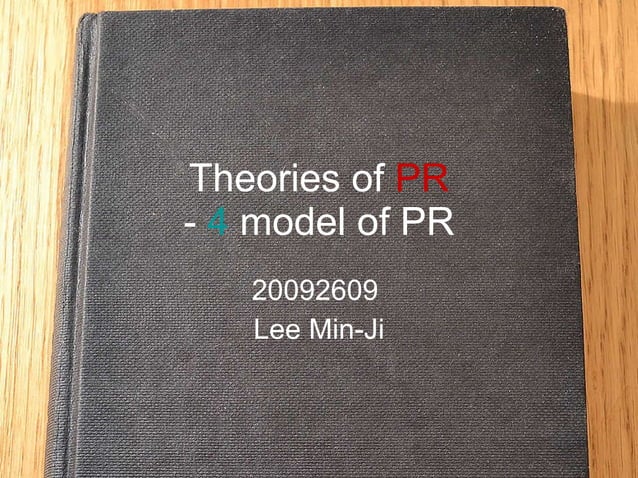 Theories of pr - 4 model | PPT