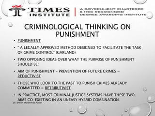 Theories of punishment | PPT