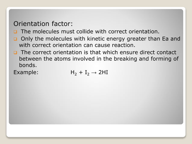 Theories of Reaction Rate - Ashika G | PPT