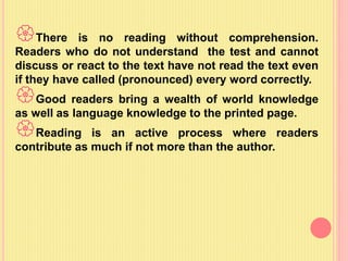 Theories of Reading Instruction | PPTX