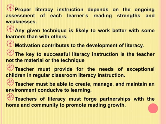 Theories of Reading Instruction | PPTX | Education
