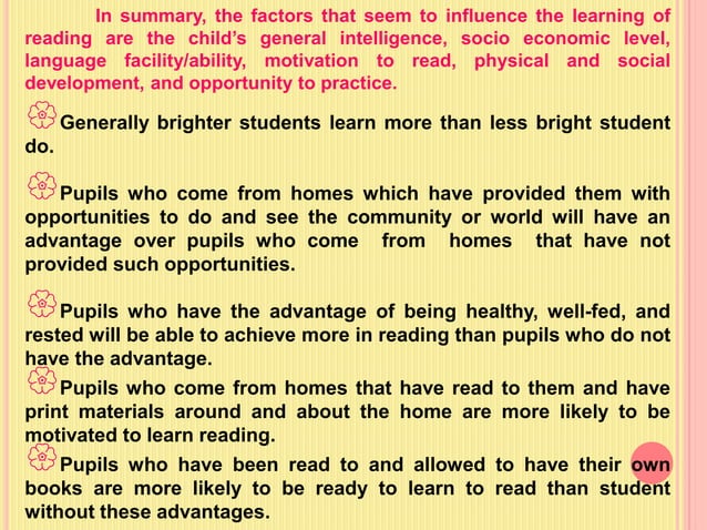 Theories of Reading Instruction | PPTX | Education