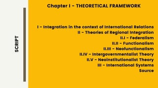 Theories of Regional Integration (Concept Map) | PDF