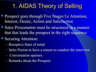 Theories of selling | PPT