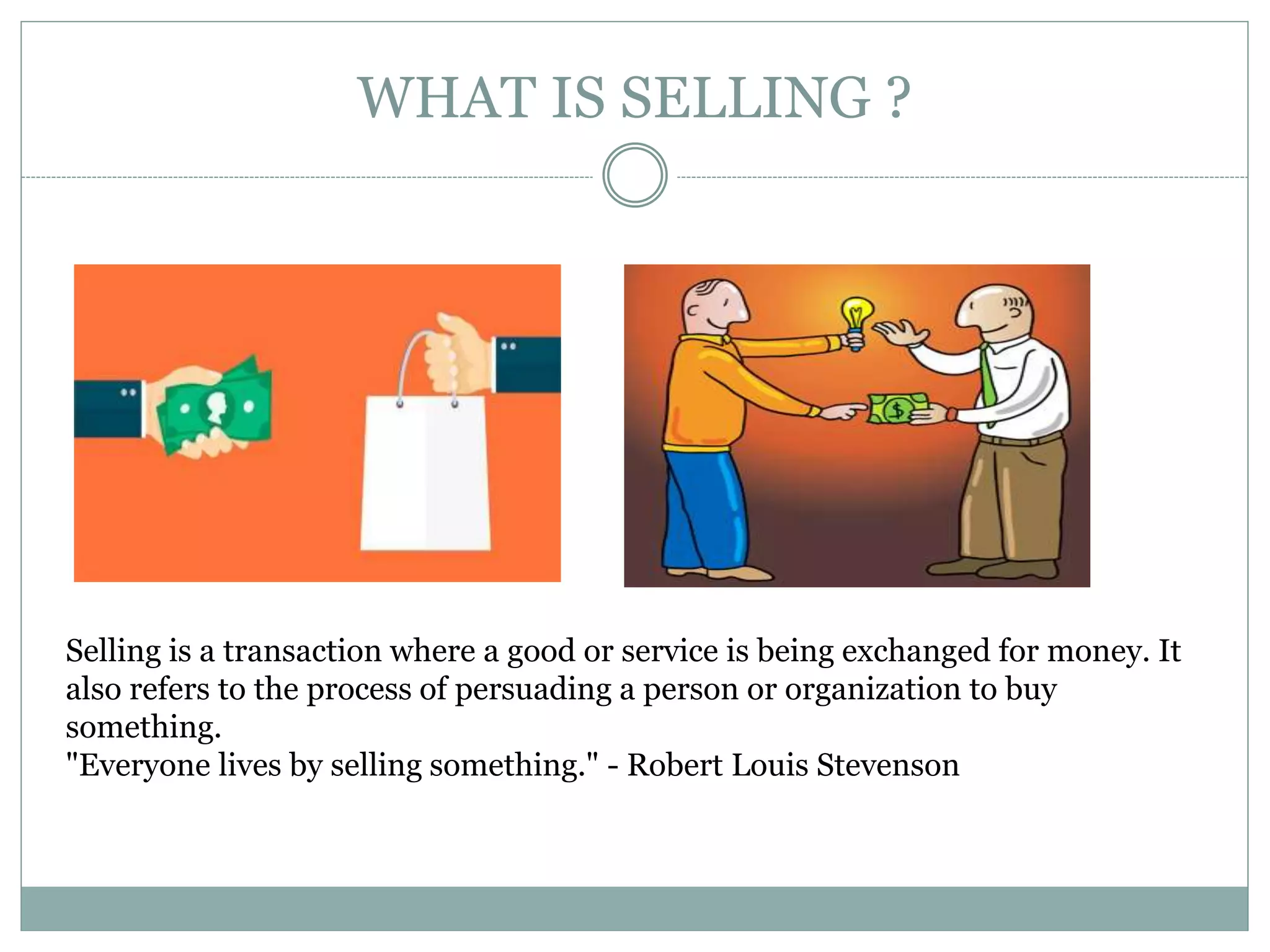 Theories of selling | PPTX