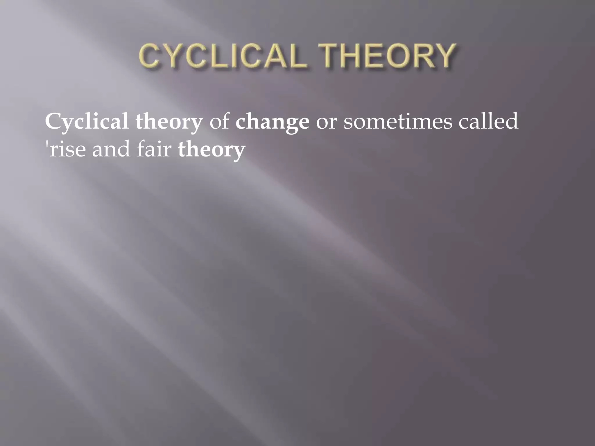 Theories of social change | PPTX