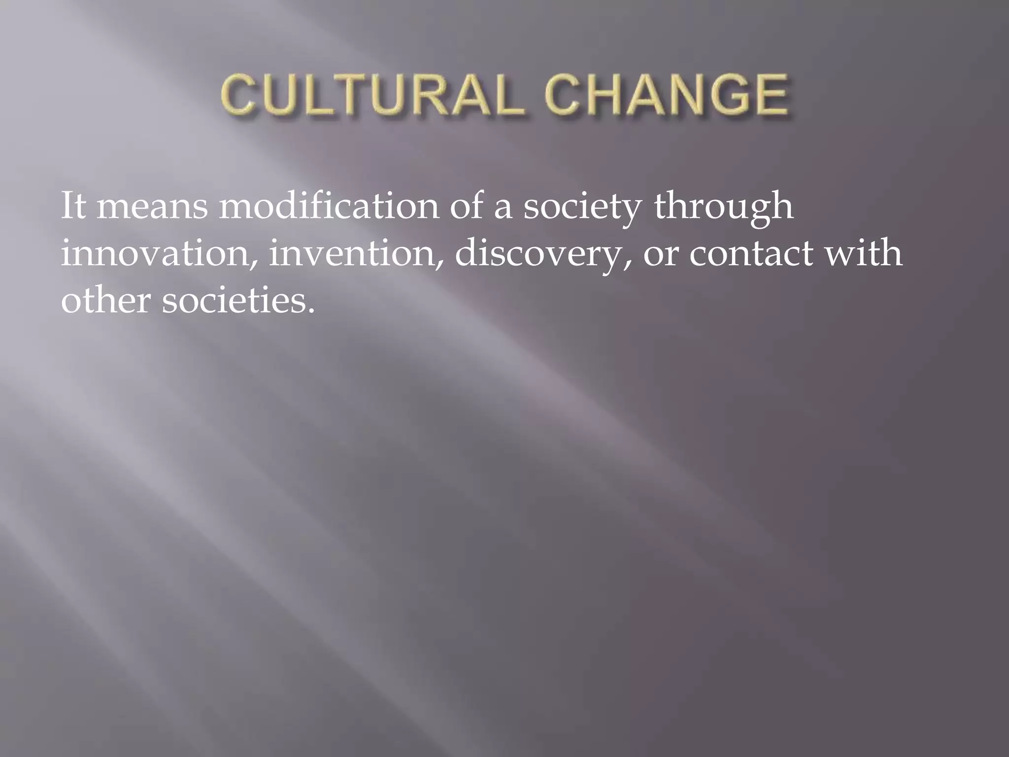 Theories of social change | PPTX