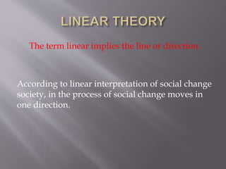 Theories of social change | PPTX
