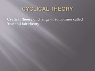 Theories of social change | PPTX