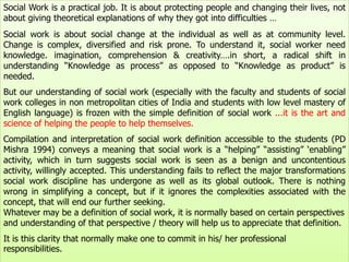 Theories of Social Work | PPT