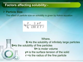 Theories of solubulisation | PPT