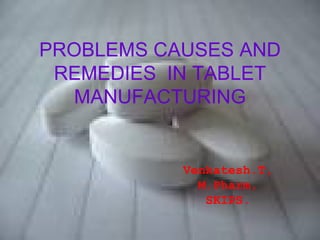 Tablets Problems Pharmaceutical Dosage Forms