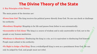 Theories of State Origin Social Contract Divine Right Evolutionary ...