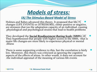 Theories of stress | PPT