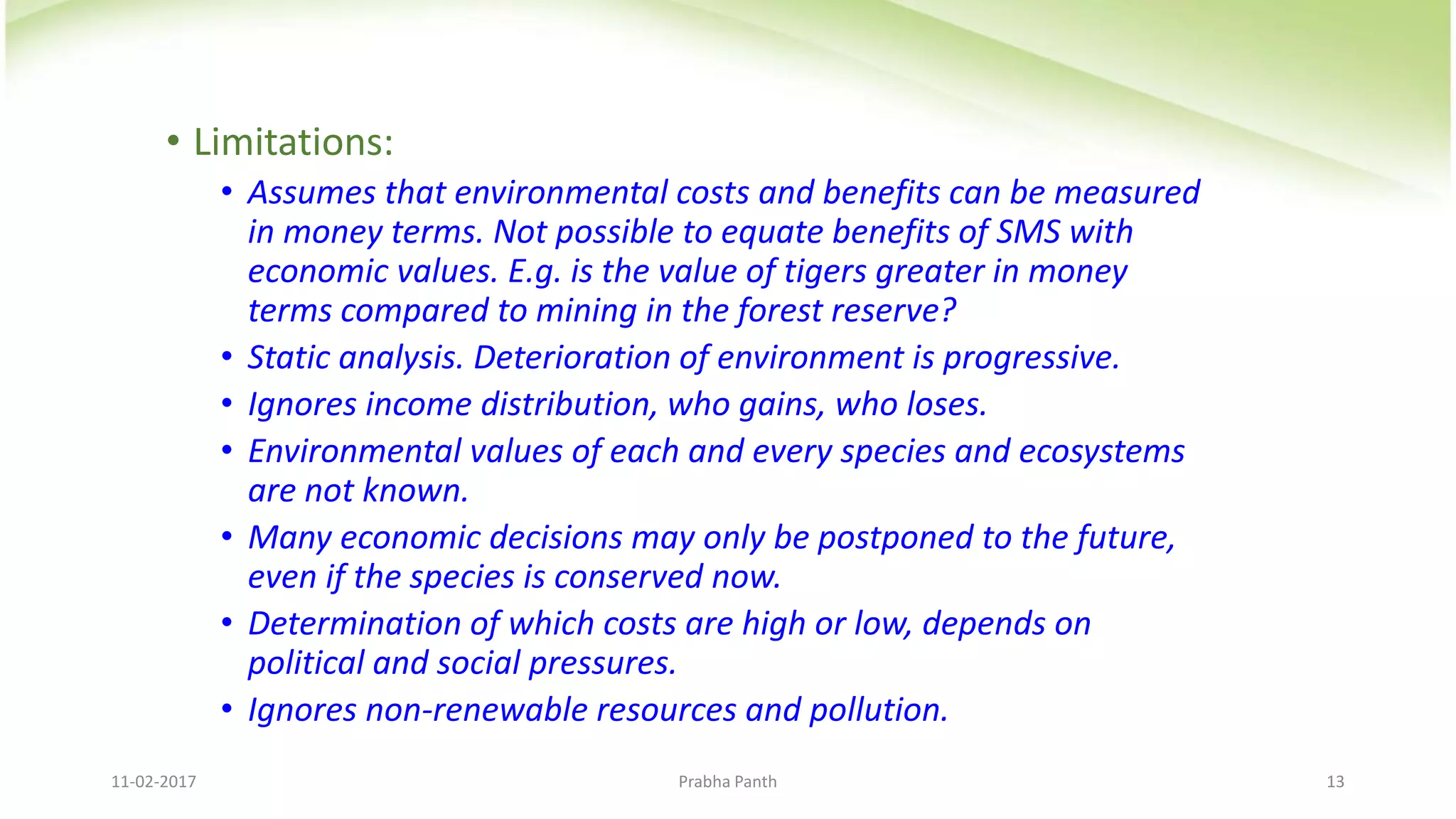 Theories of strong sustainability | PPSX