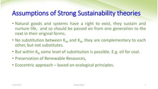 Theories of strong sustainability | PPSX