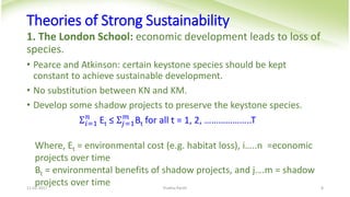 Theories of strong sustainability | PPSX